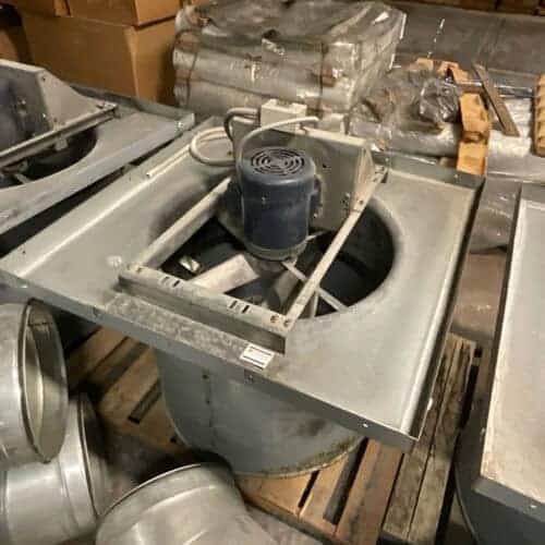 Axial Upblast Fan Assembly | ISP Equipment Group LLC