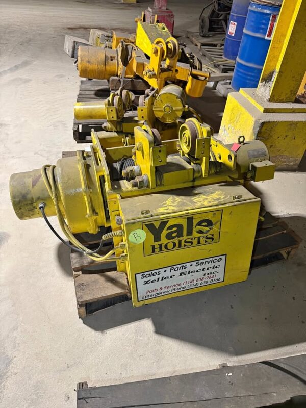 2 Ton Yale Hoist Units | Electric Hoist for Heavy Lifting | ISP Equipment