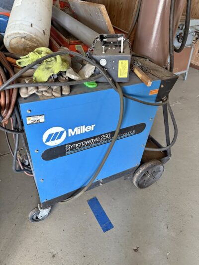Miller Syncrowave 250 TIG Welder Package | w/ Coolmate Cooler & Cart | ISP