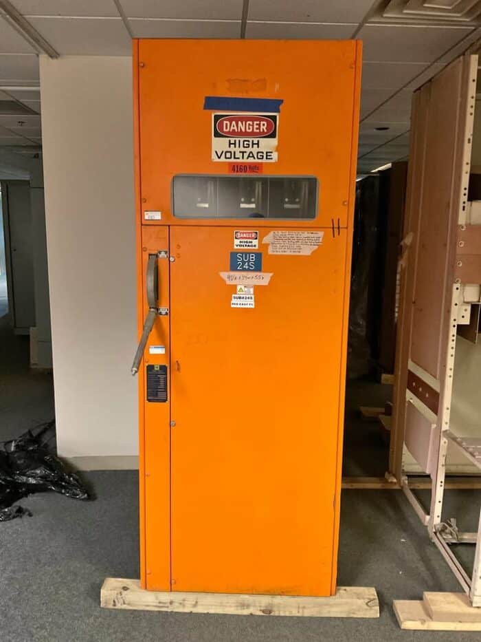 Used Square D Power Zone 600A Load Interrupter Switch | Hi-Viz Orange ...