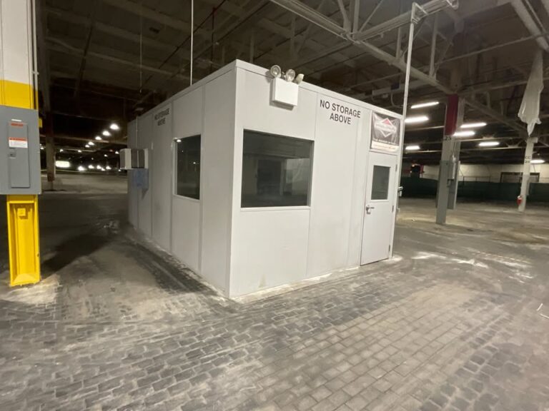 4-Window Modular Office | Prefab In-Plant Office Space | ISP Equipment